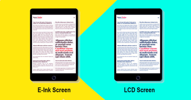 E-Ink vs. LCD: Which is Better For Reading | Wiii Digital